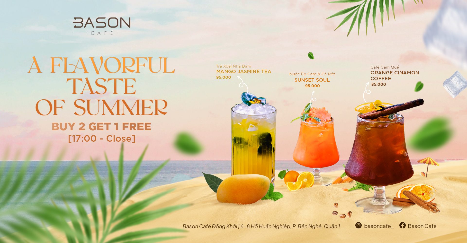 BASON CAFÉ – Special of The Month - Dịch vụ sảnh tiệc Silverland Group